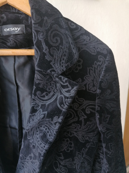 Orsay crni elegantni sako S