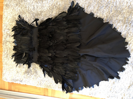 Alme Couture original haljina od perja