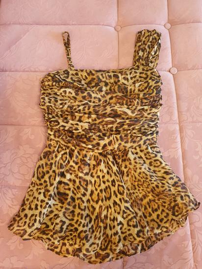 Limitirana Zuhair Murad Mangova leopard top majica