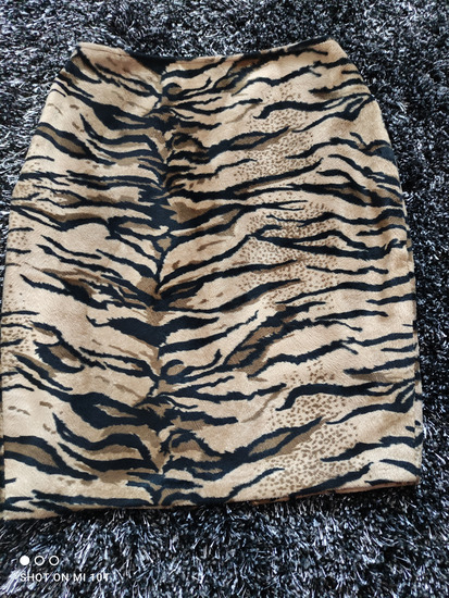 Suknja animal print