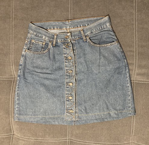 VINTAGE LEVIS HIGHWAISTED MINI SKIRT