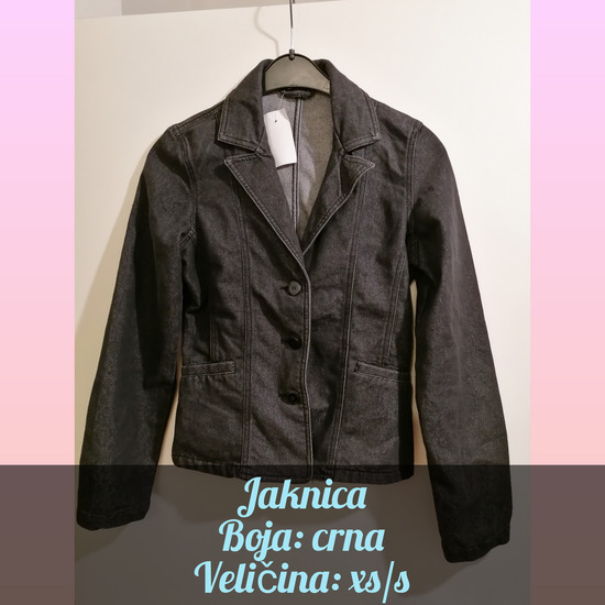 Novo! Crna jaknica