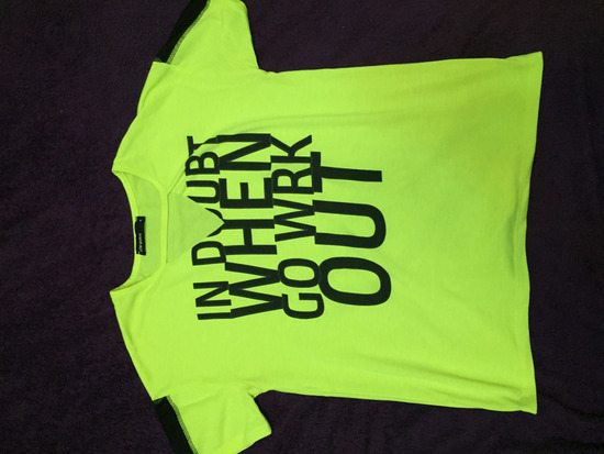 Majica neon zelene boje, marke LCW