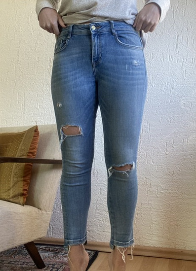 Zara skinny farmerke