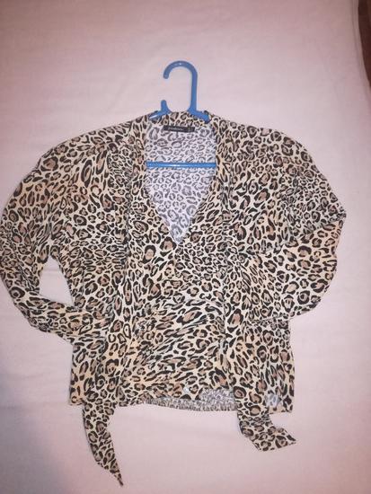 Stradivarius bluza leopard printa