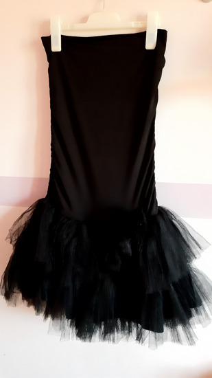 Kikiriki crna top haljinica