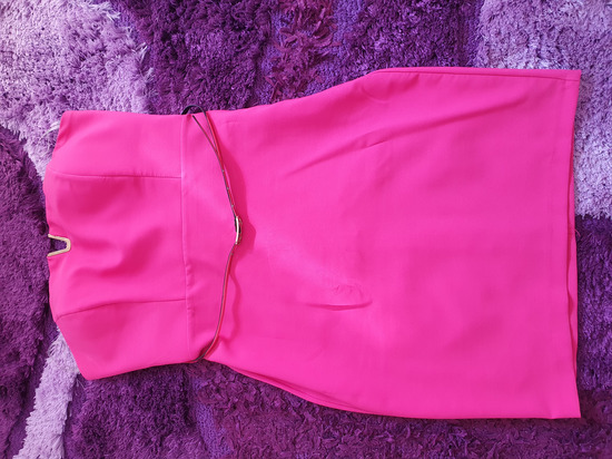 Pink top haljina