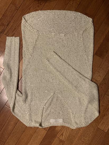 Zara šljokičavi končano džemper