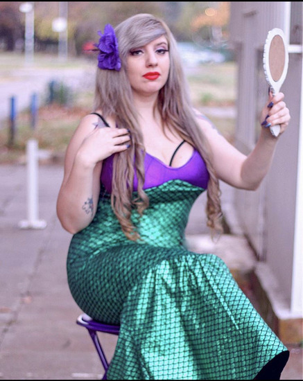 Kostim za Halloween sirena