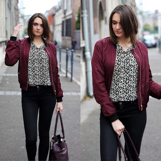 collection PIMKIE bordo BOMBER JAKNA