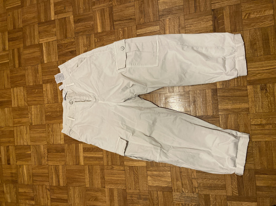 ZARA svetle kargo pantalone