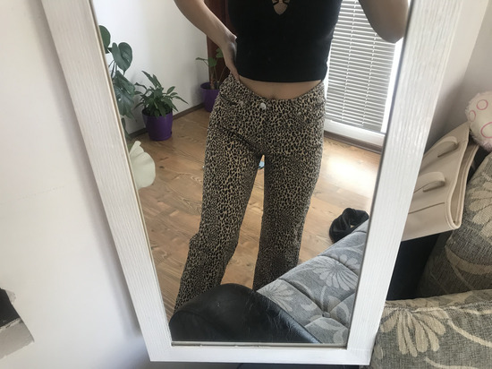 Leopard print Pantalone H&M