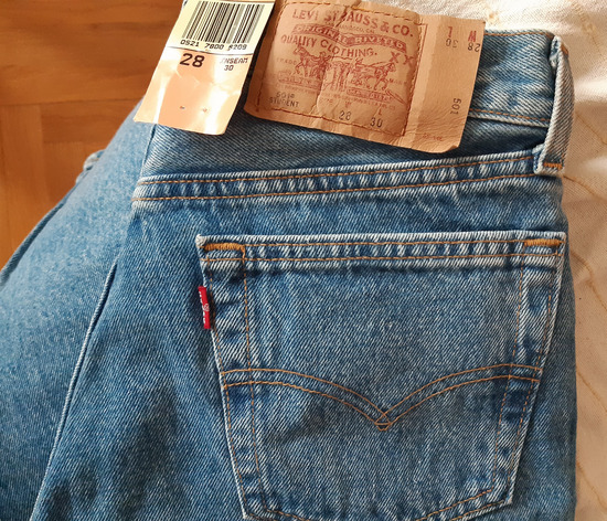 LEVIS 501 USA Student fit original Levi s farmerke