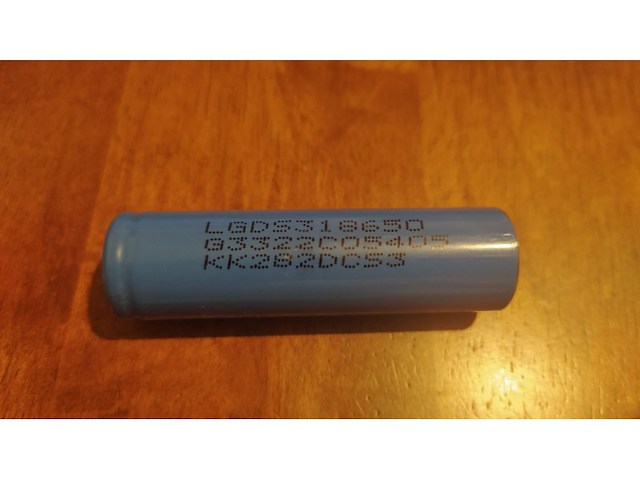 Punjiva baterija 18650 , LG 3,6V , LGDS318650 , Li-Ion