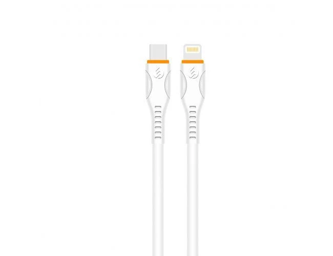 S-link SW-C115 beli kabl USB-C (muški) na lightning (muški) 1m