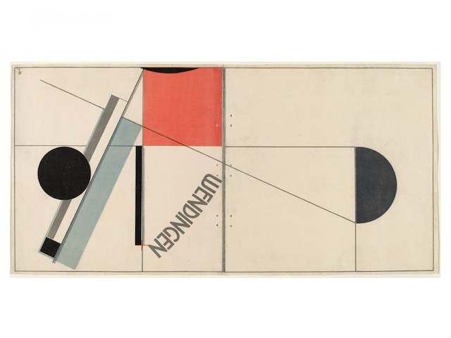 El Lissitzky reprodukcija A3