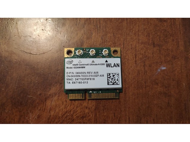Wireless kartica 633ANHMW skinuta sa Dell E6430 laptopa