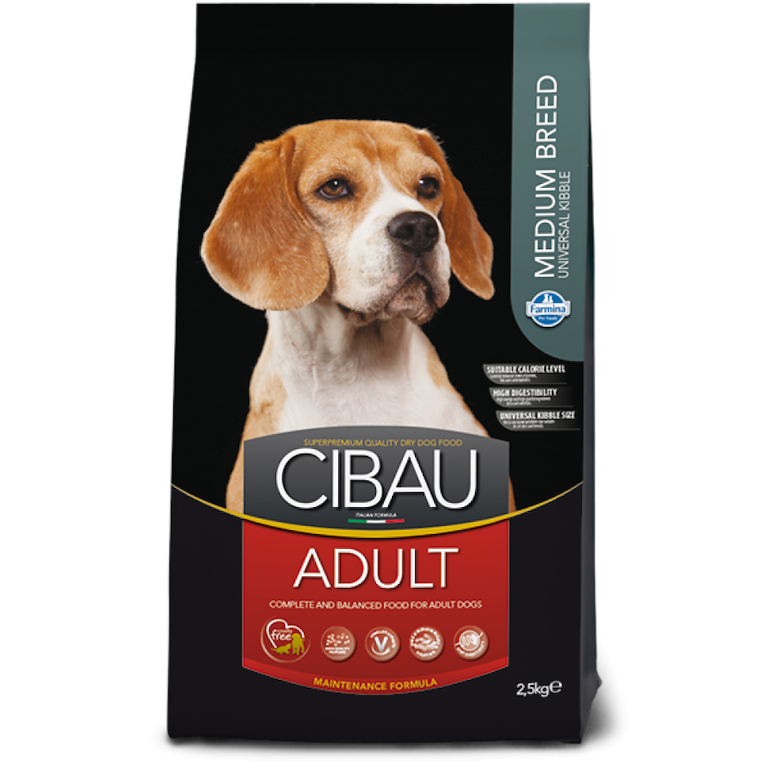 Cibau hrana za pse ADULT MEDIUM 2.5kg