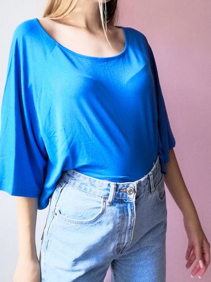 CALLIOPE crop top bluzica