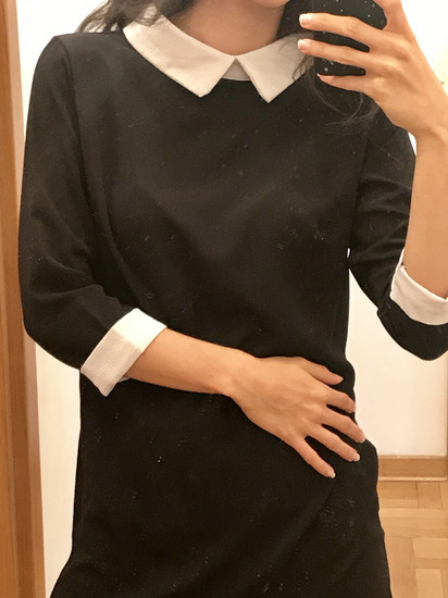 Black&white haljina/tunika