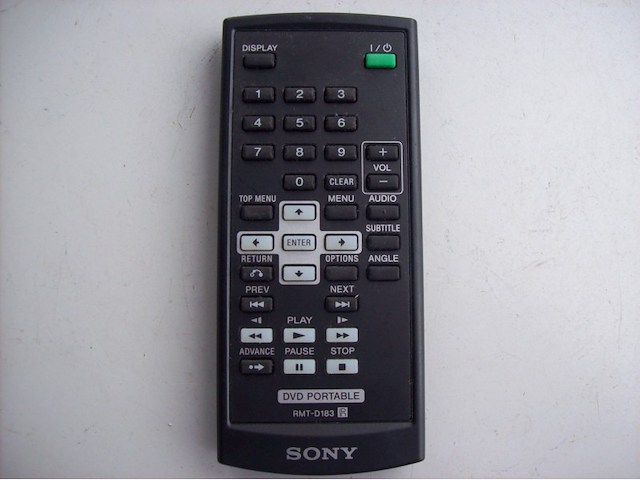 SONY DVD PORTABLE daljinski ,model RMT-D183 -orginal