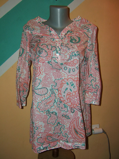 Pamučna tunika Paisley print vel 40