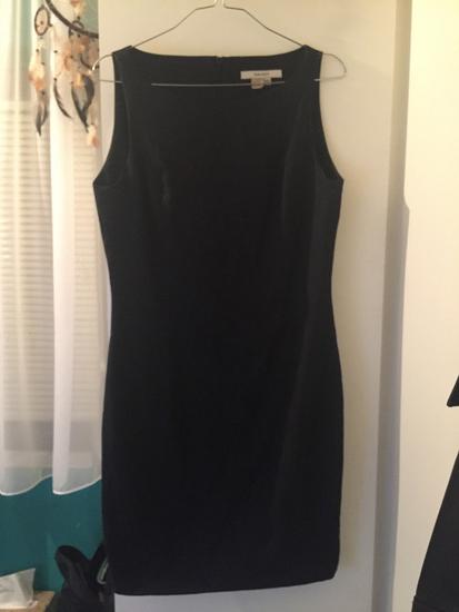 Klasična crna Zara haljina