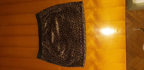 Animal print suknja