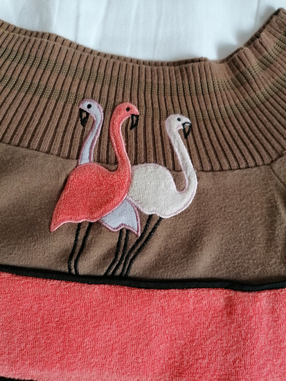 Bluza sa flamingosima