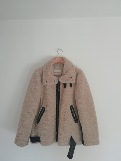 ZARA faux fur jakna