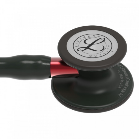Littmann Cardiology IV Stethoscope, Black Red, sa crvenom zavrsnicom