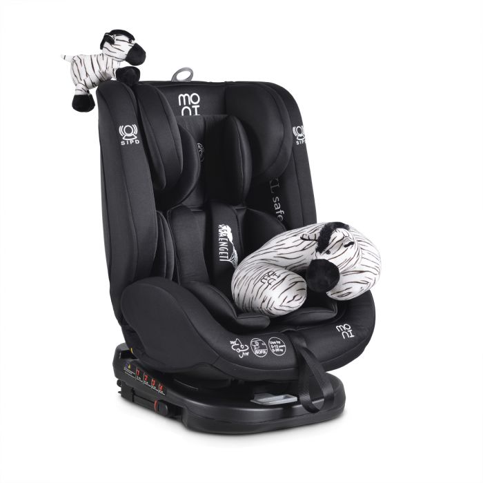 Auto sedište Serengeti 0-36kg IsoFix Black