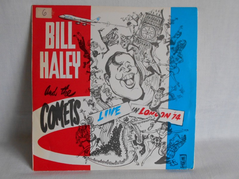 BILL HALEY! VRLO REDAK ALBUM! KONCERT IZ 1974.! 5/5!