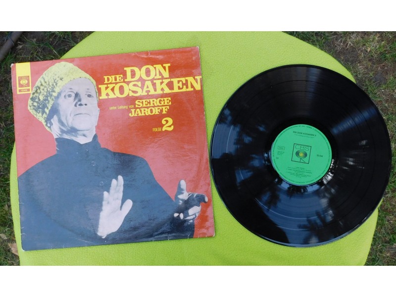 LP - Serge Jaroff - Die Don Kosaken Folge 2