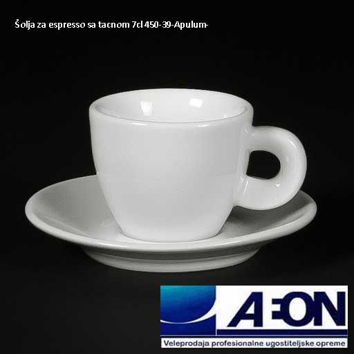 Solja za espresso 7cl i tacna 450-39-Apulum
