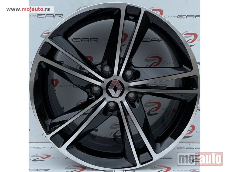 17 Alufelne 5x114,3 za Renault,Nissan. 17x7.5j, et38, cb 66,1.