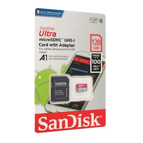 Memorijska kartica SanDisk SDXC 128GB Ultra Micro 100MB/s Class 10 sa adapterom CN