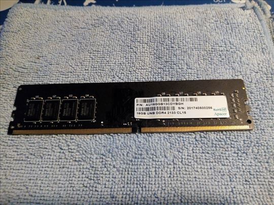 Apacer 16GB DDR4-2133 CL15 (AU16GGB13CDYBGH)