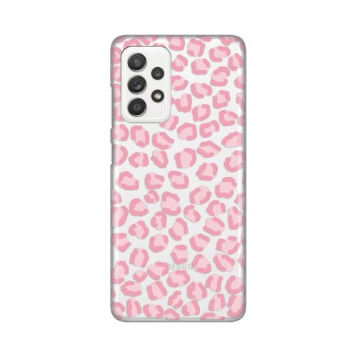 Silikonska futrola - maska print Skin za Samsung A525 Galaxy A52 4G/A526 Galaxy A52 5G/A528B Galaxy A52s 5G Pink Cheetah