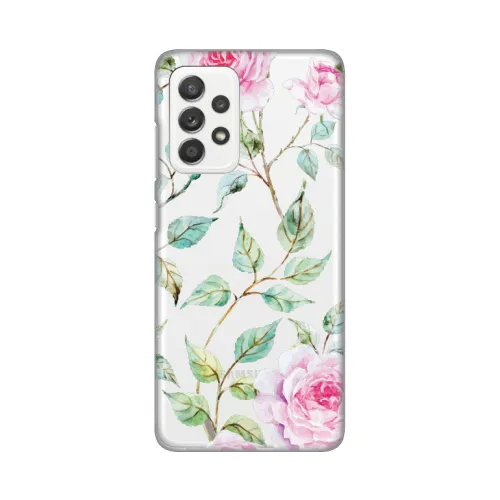 Silikonska futrola - maska print Skin za Samsung A525 Galaxy A52 4G/A526 Galaxy A52 5G/A528B Galaxy A52s 5G Roses Pattern