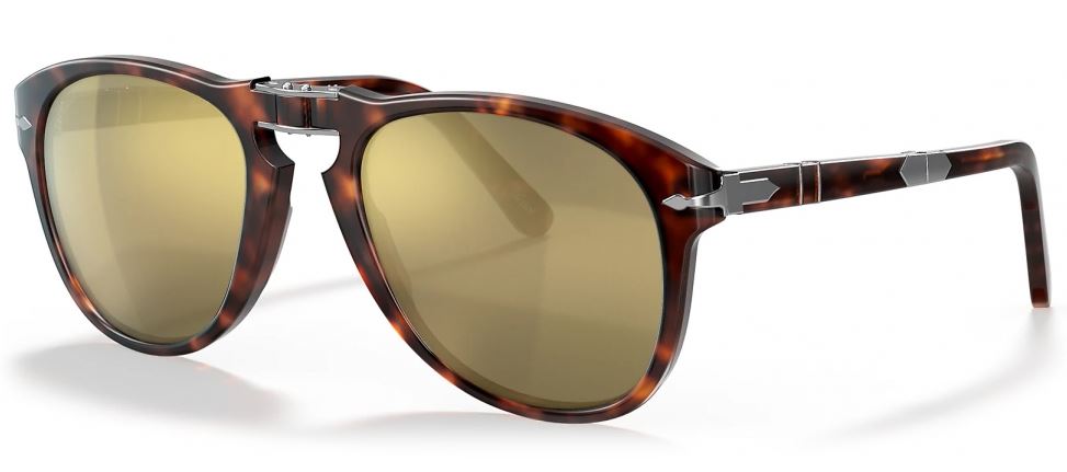 PERSOL Sunčane naočare 0PO0714SM 24/AM 54 pozlaćene