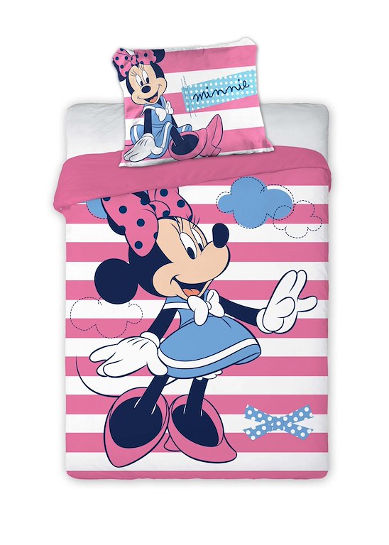 Disney Posteljina za bebe Minnie 100×135+40x60cm (5907750576524)