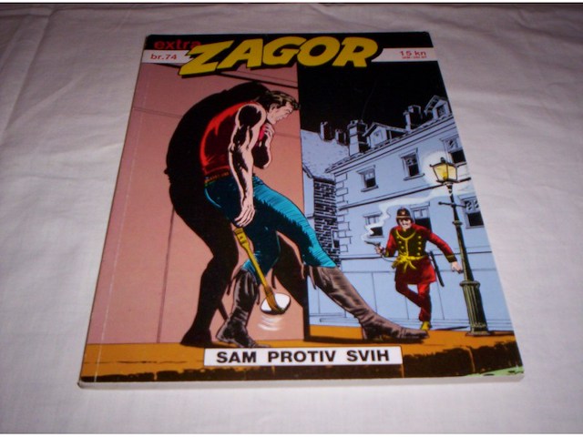 Zagor extra br. 74 - Sam protiv svih