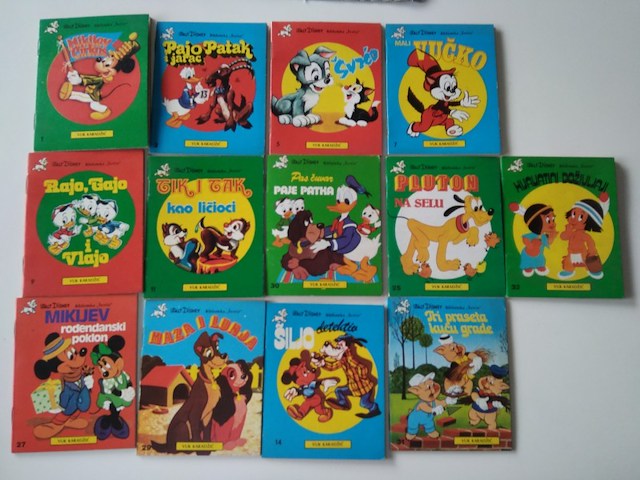 Walt Disney biblioteka Švrća - 13 knjiga