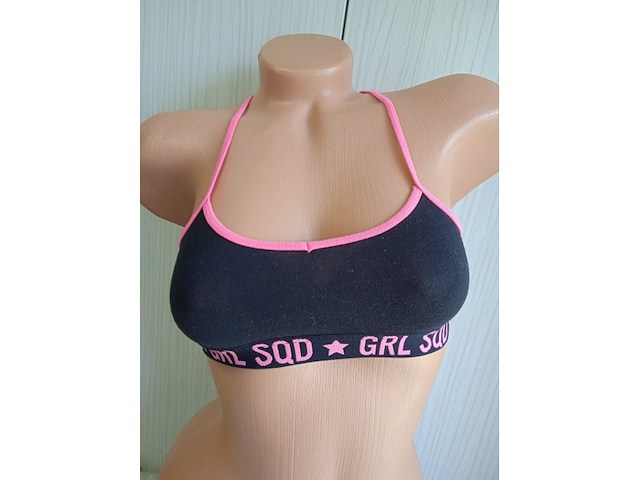 CRNI TOP SA PINK 146/152 - XS/S