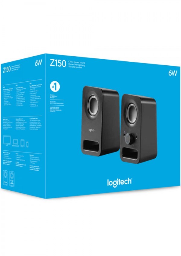 Zvucnici 2.0 Logitech Z150 Multimedia Black