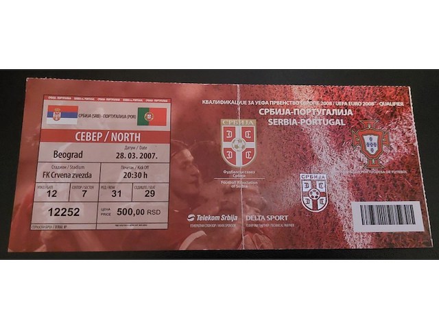 Srbija - Portugal