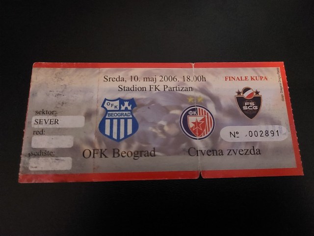OFK Beograd - Crvena Zvezda
