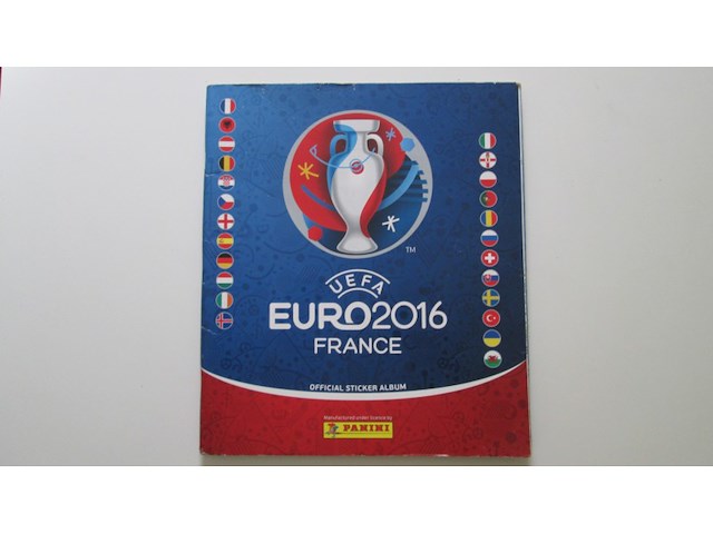 EURO 2016 Panini - zalepljeno 58 slicica