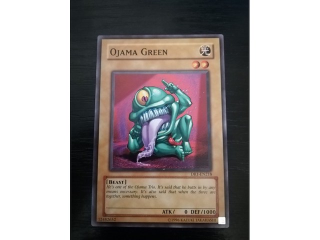 Yu-GI-OH!- Ojama Green